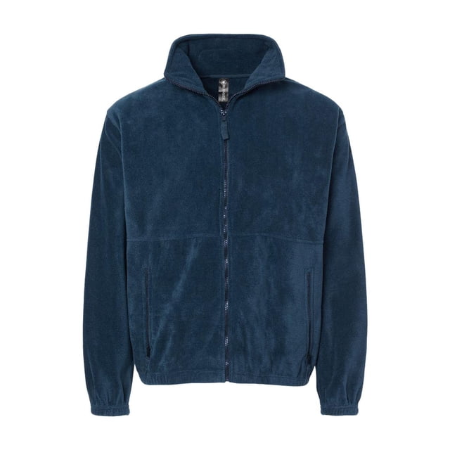 Burnside Polar Fleece Full-Zip Jacket - Walmart Business Supplies