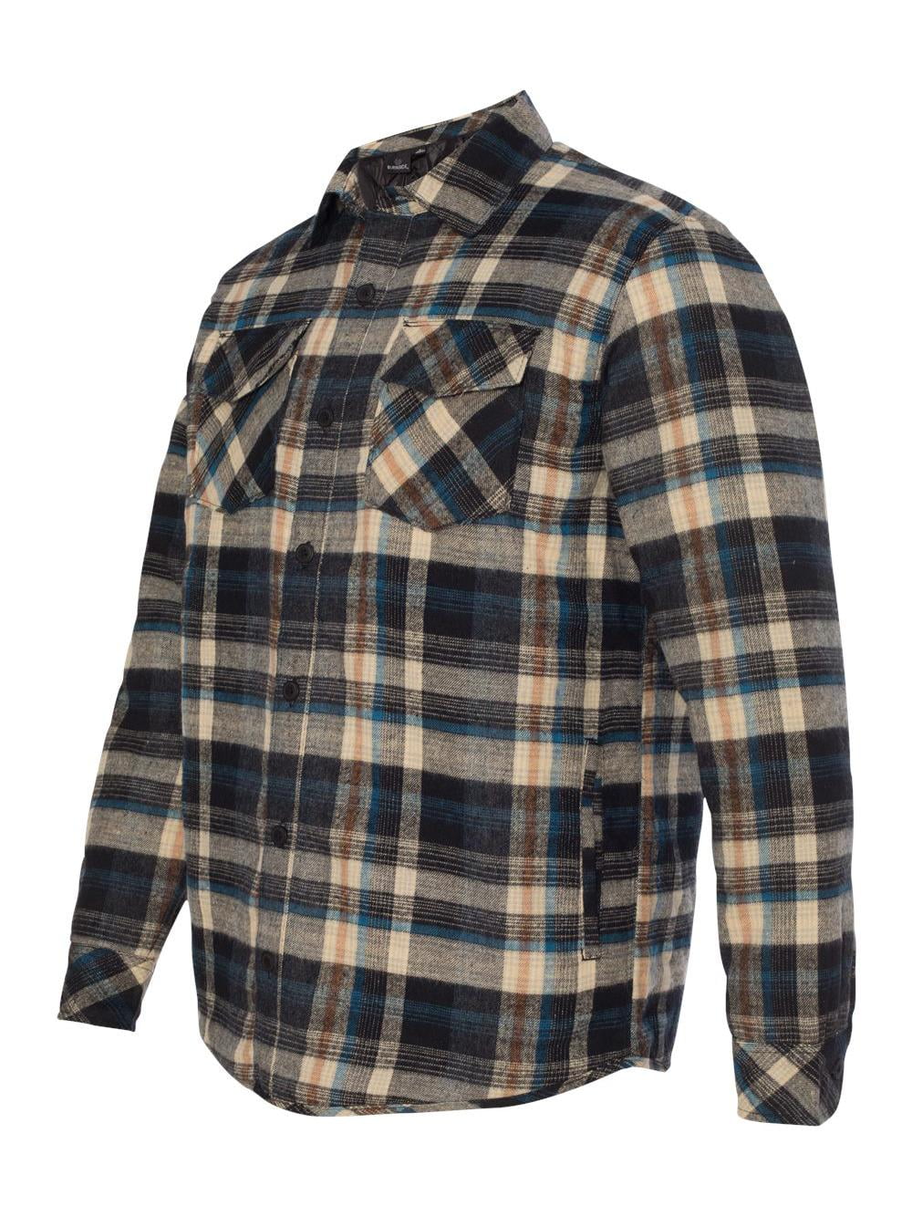 Burnside - Quilted Flannel Jacket - 8610 - Walmart.com