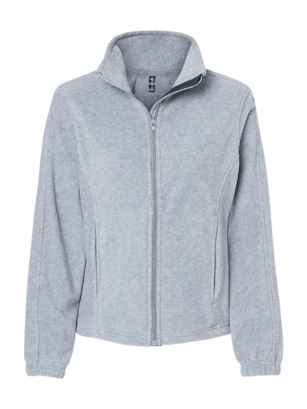 Burnside Women 's Polar Fleece Full-Zip Jacket - Walmart.com