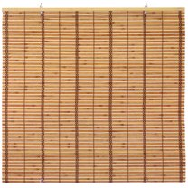 Burnt Bamboo Cordless Window Shade - tural 72" W - Walmart.com