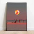 Burnt By Disco Light Poster Art Home Decor Vintage Gift Living Room ...