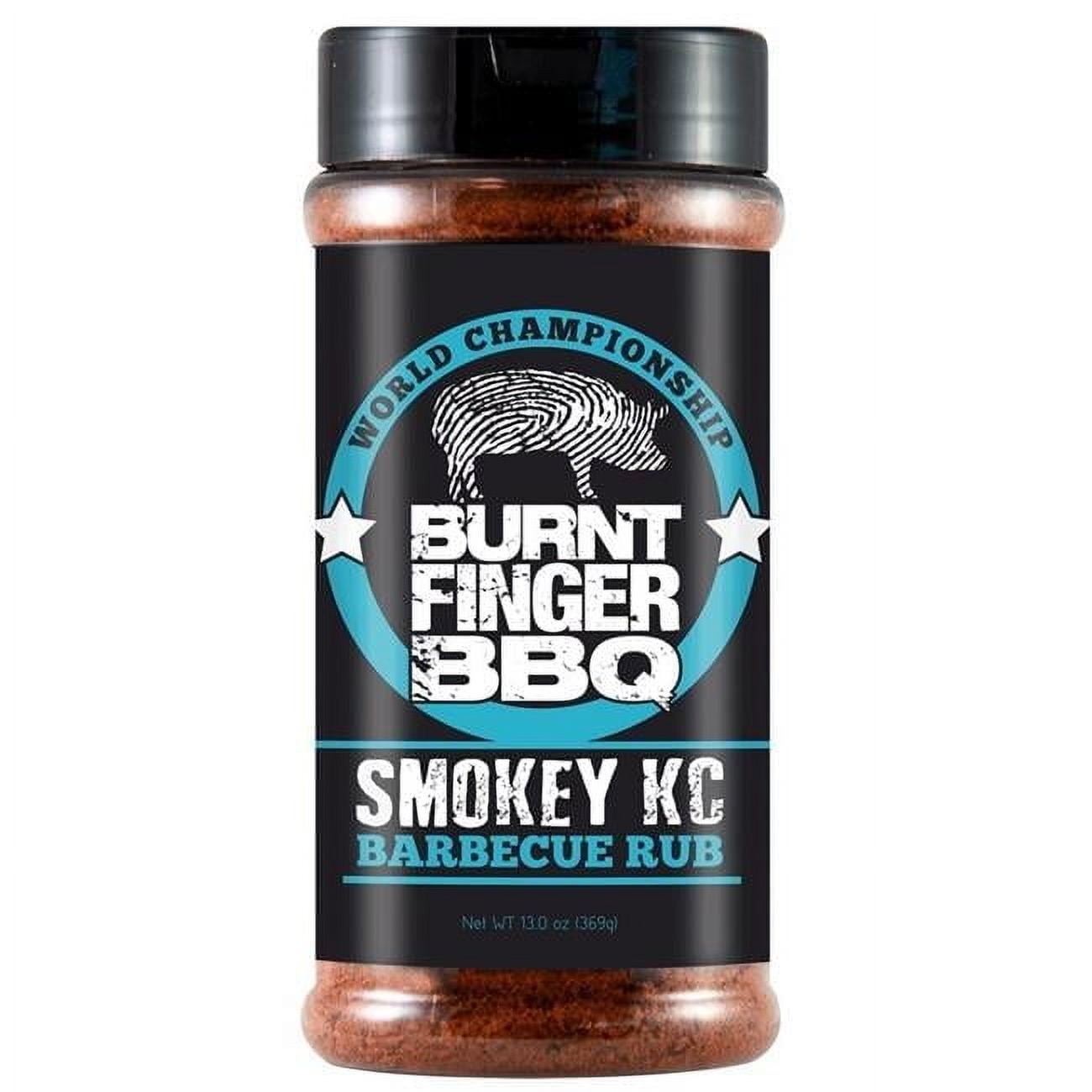 Burnt Finger BBQ 13 oz Smokey KC BBQ Rub Recipe - Walmart.com