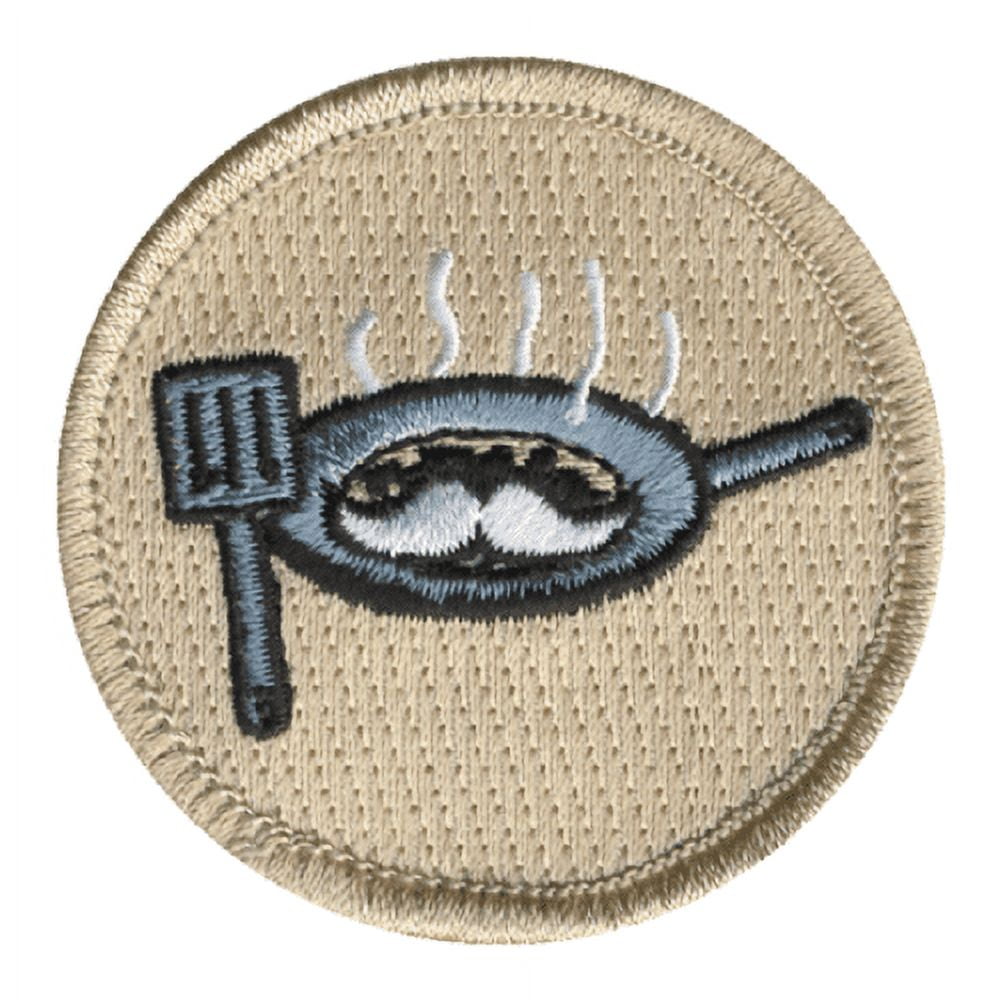 Burnt Mustache Patrol Patch (Sew-on) - ClassB - Walmart.com
