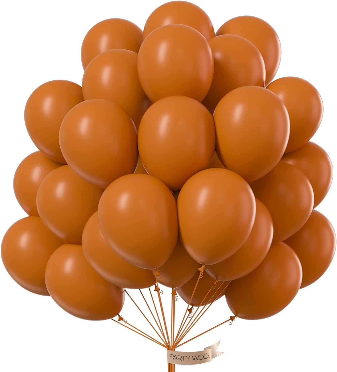 Burnt Orange Balloons 50 pcs 12 Inch Terracotta Rust Fall Color Latex ...