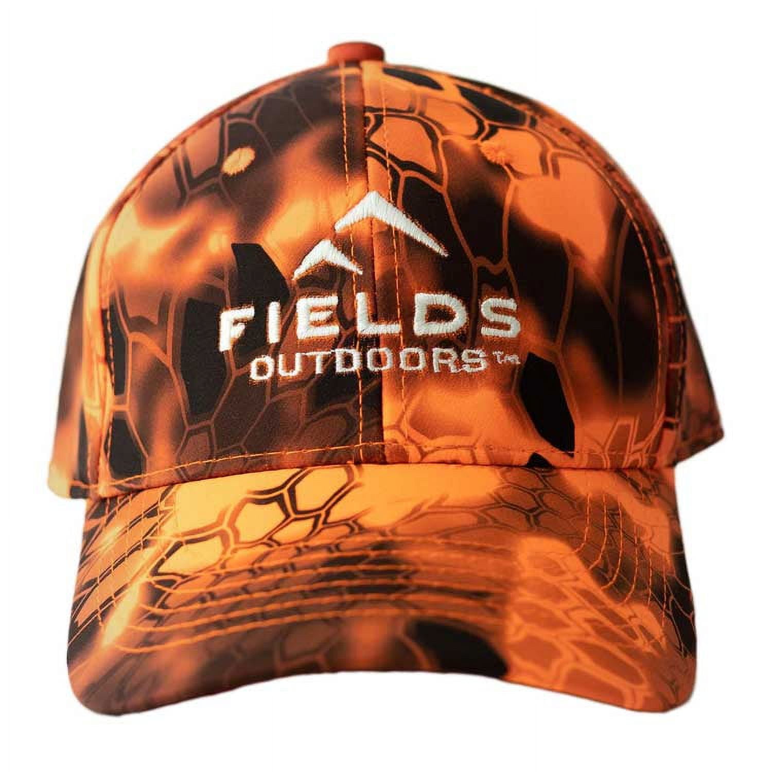 Burnt Orange Hunting Camo Logo Hat | One-Size - Walmart.com