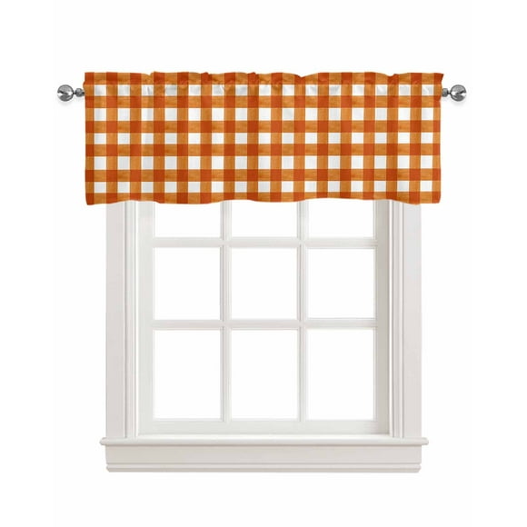 Burnt Orange Valances