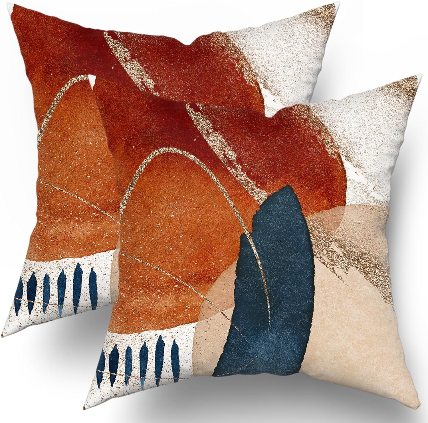 Burnt Orange Couch Pillows