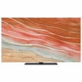 Burnt Orange Ombre Coastal TV Dust Cover,Stretchable TV Screen Desktop ...