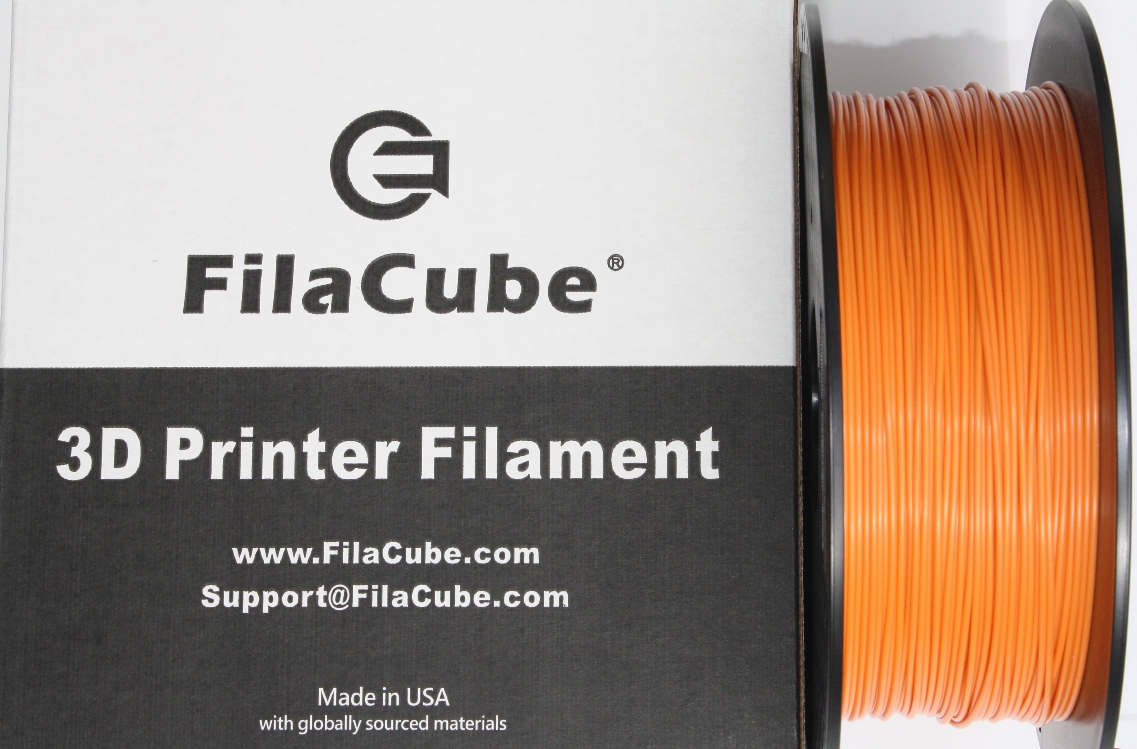 FilaCube PLA 2 Flexible Burnt Orange 3D Printer Filament, 1.75mm, 1kg ...
