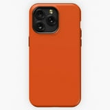 Burnt Orange Retro Warm Tone Design iPhone Case 17 to 11 Pro Max ...