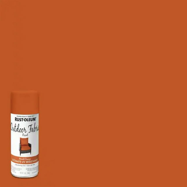 Burnt Orange, Rust-Oleum Specialty Outdoor Fabric Matte Spray Paint ...