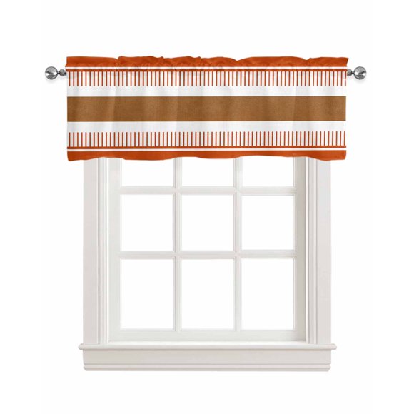 Burnt Orange Valances
