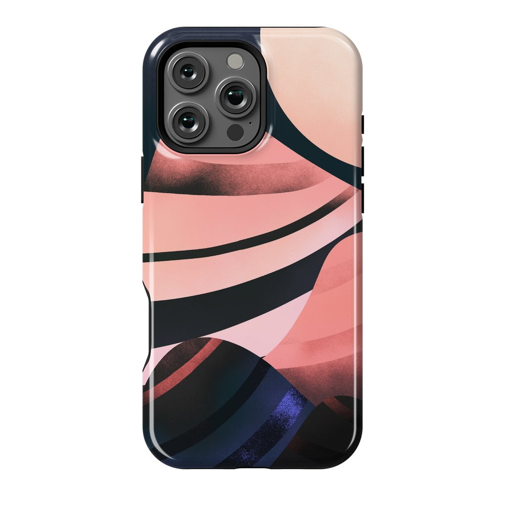 Burnt Stone Hills Landscape Art Phone Case for iPhone 17 16 15 14 13 12 ...