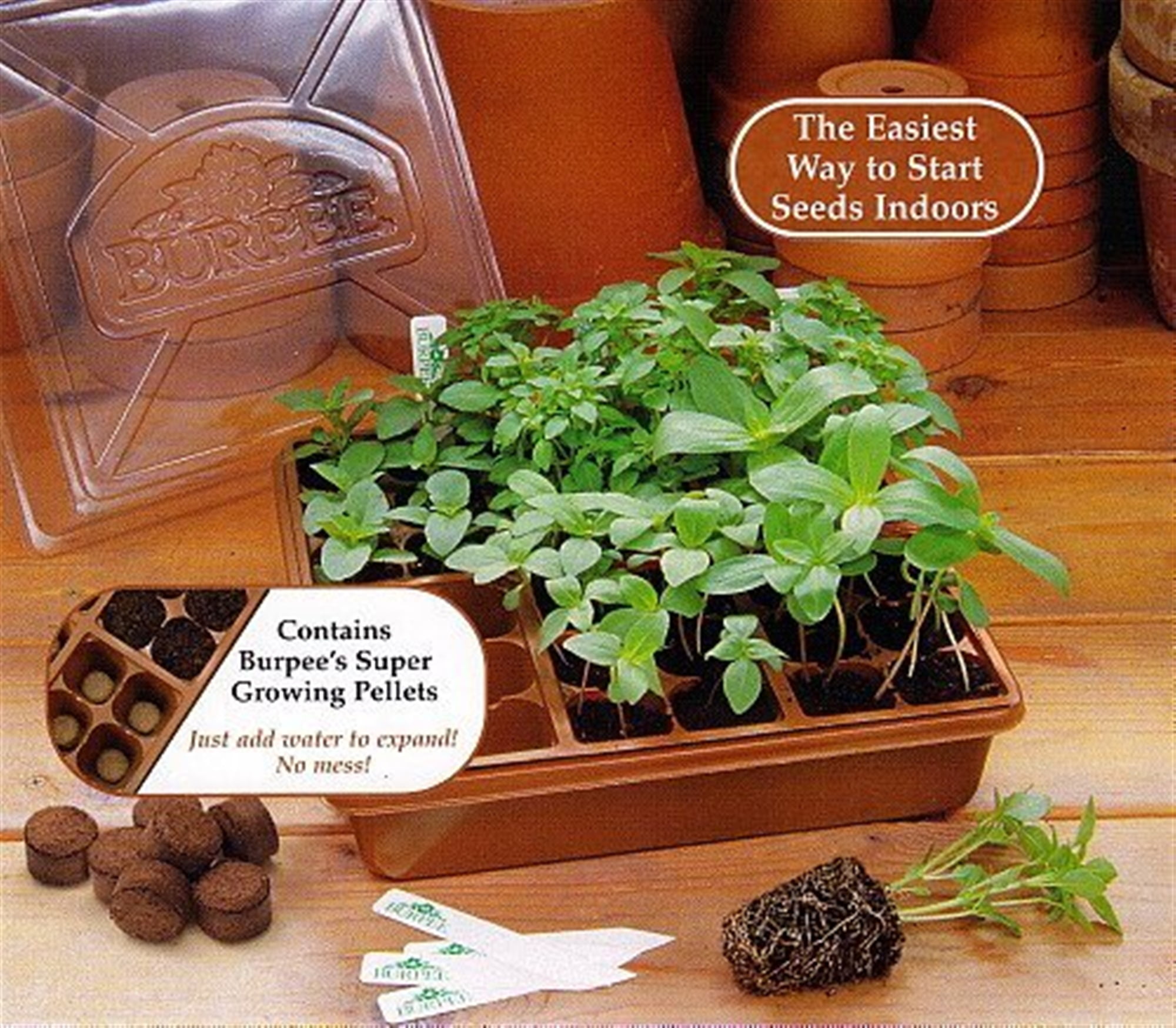 Burpee 36 Cell Greenhouse, Seed Starting, Kit - Walmart Business Supplies