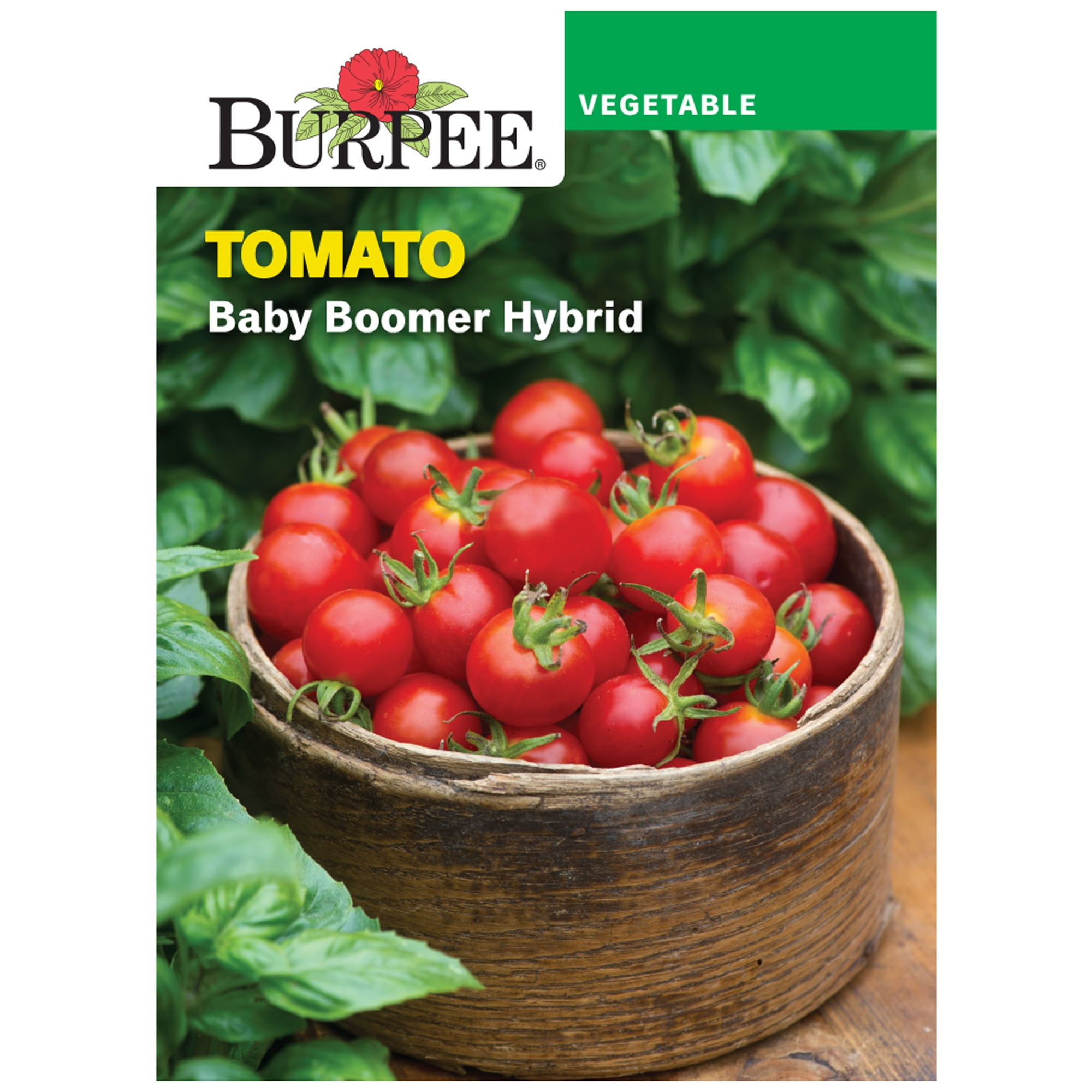 Burpee Baby Boomer Hybrid Cherry Tomato, Vegetable Seed, Annual ...