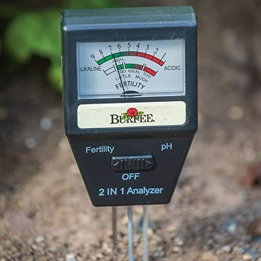 Burpee Electronic Garden Soil Tester, Batteries Not Needed - Walmart ...
