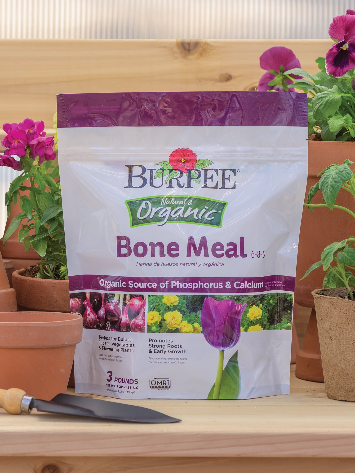 Burpee Organic Bone Meal Fertilizer, 3 lb. - Walmart.com