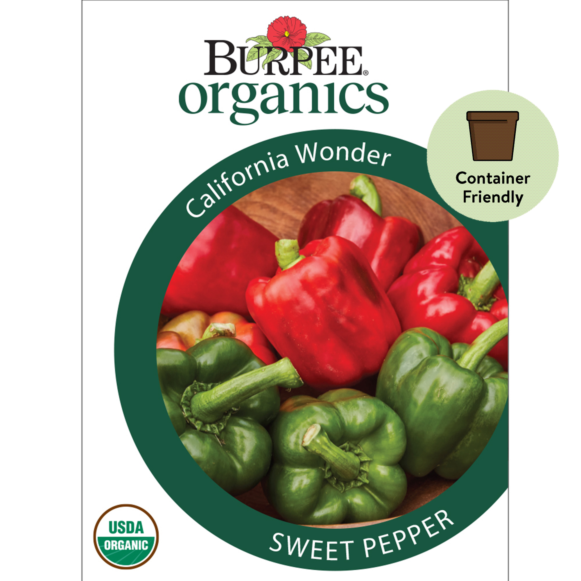 Burpee Carnival Blend Sweet Pepper Vegetable Seed, 1-Pack - Walmart.com
