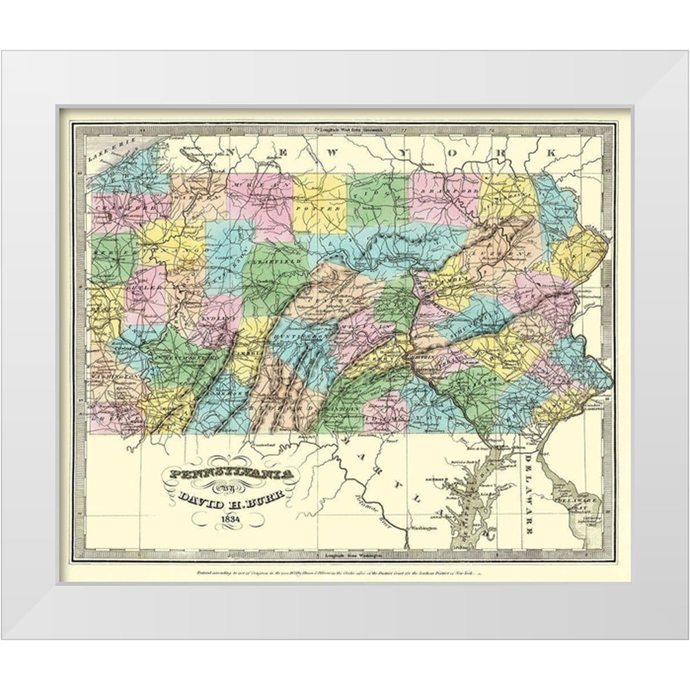 Burr 23x20 White Modern Wood Framed Museum Art Print Titled ...