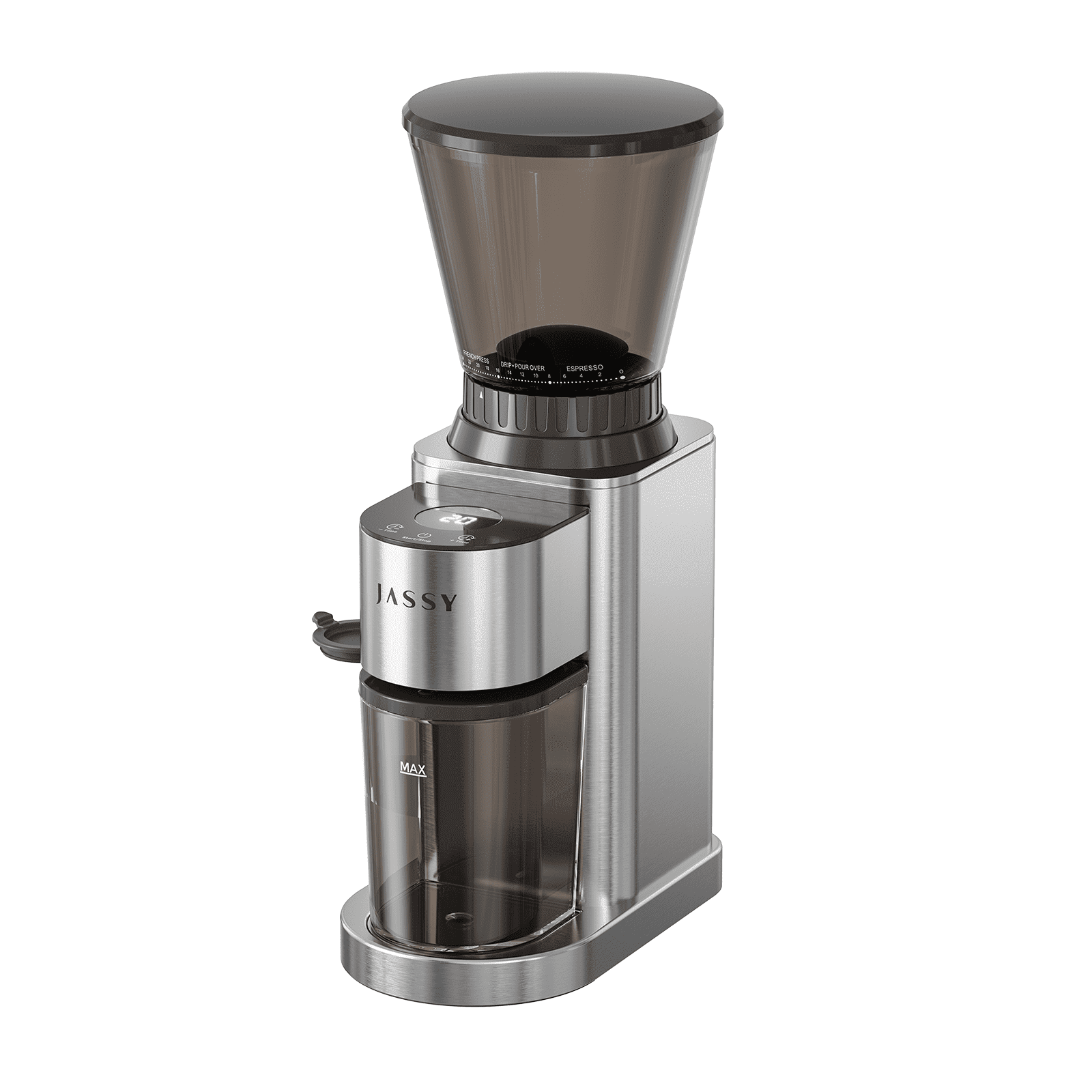 Burr Coffee Grinder Conical Grinder with Digital Timer Display,24 ...