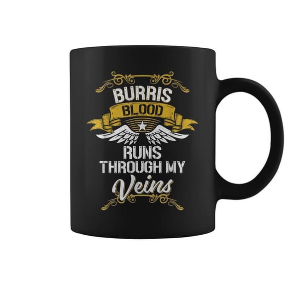 Burris Blood Runs Through My Veins Coffee Mugs - Walmart.com