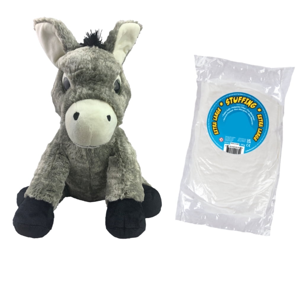 Plush Gear Burrito the Donkey 16" DIY Plush Kit with Stuffing Included ...