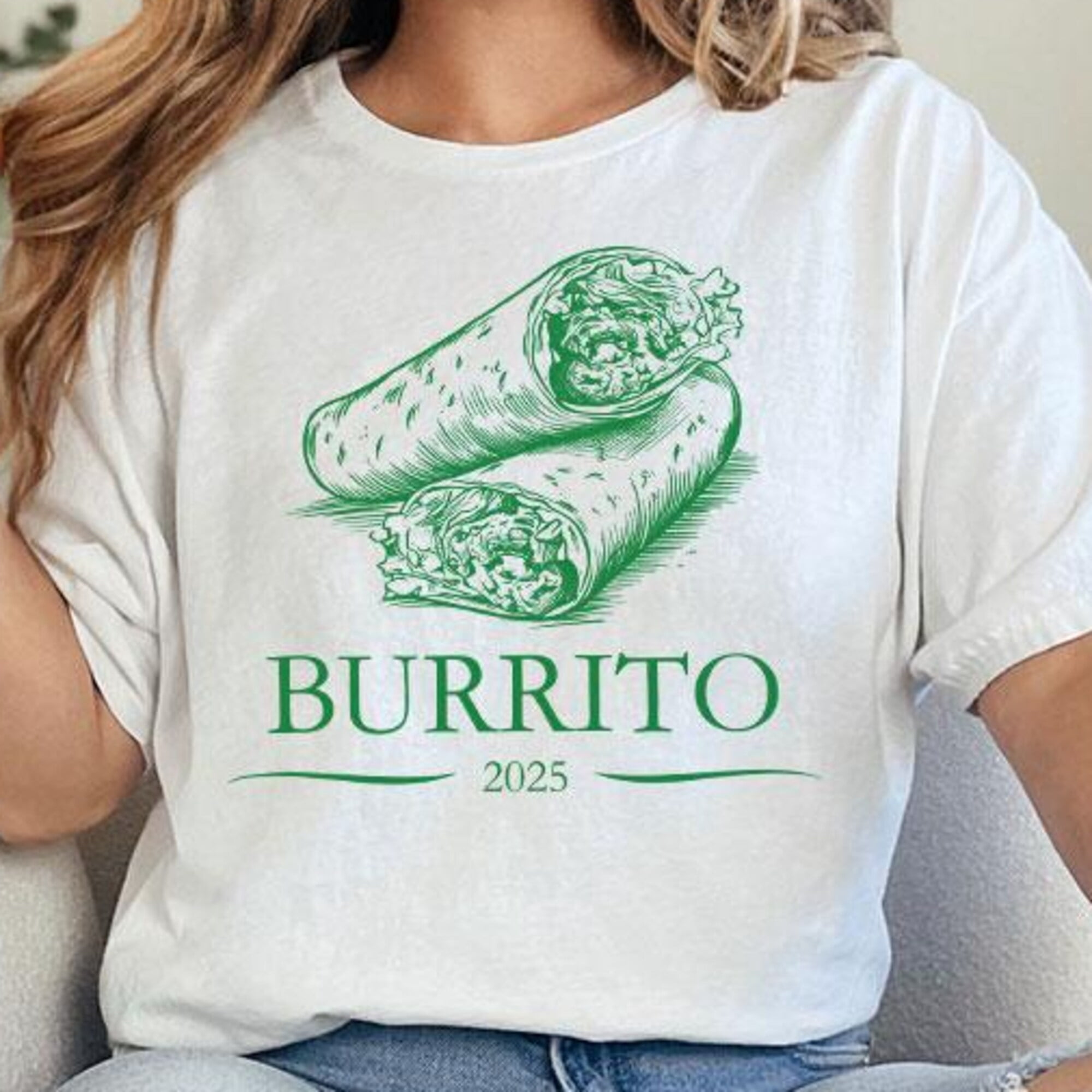 Burrito Lover Shirt Funny Mexican Food Tee Retro Burrito 2025 Shirt ...