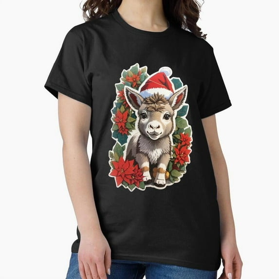 Burrito Sabanero Holiday Donkey Cute Festive Musical Theme Art Unisex T ...