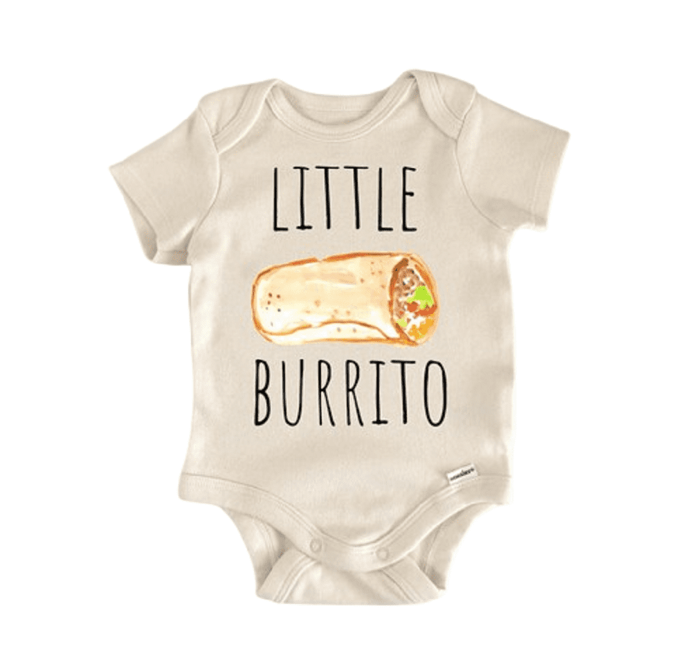 Burrito Taco Mexican Cinco - Baby Boy Girl Clothes Infant Bodysuit ...