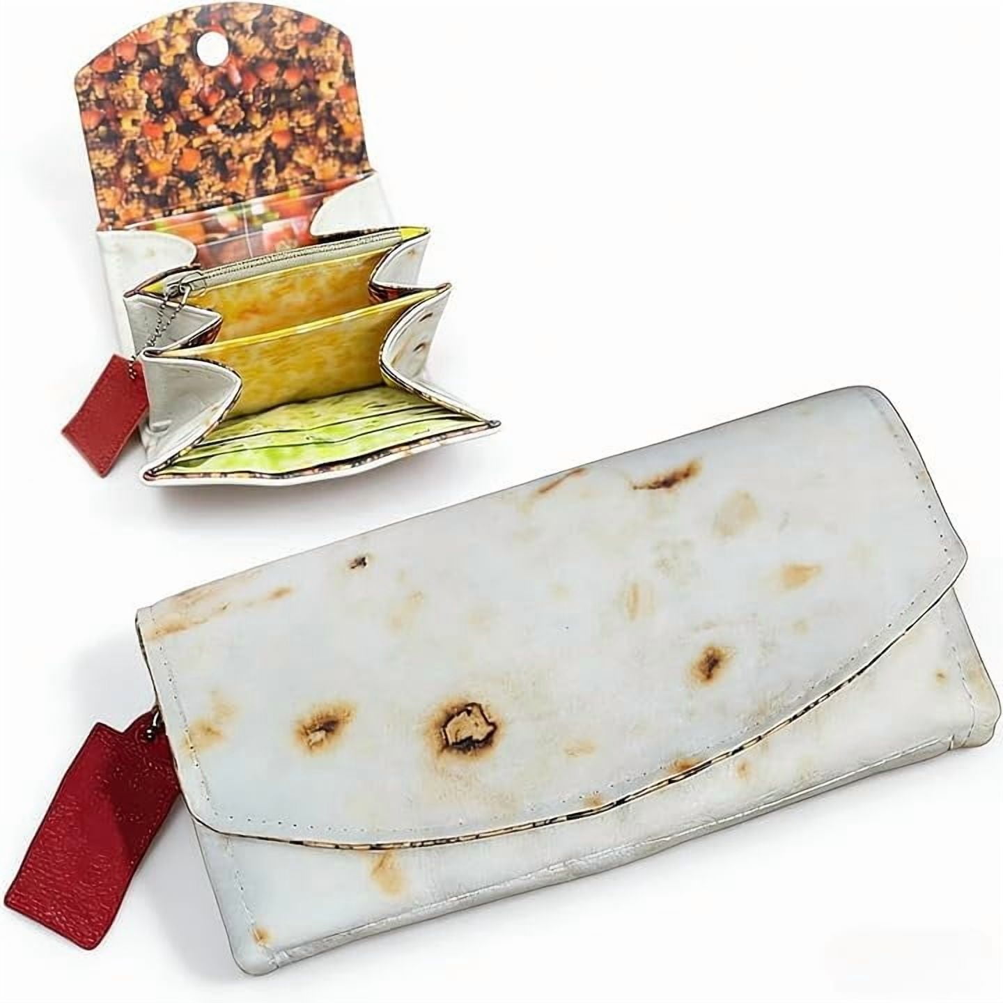 Burrito Wallet Tortilla Wallet Burrito Purse – Giant Tortilla Wrap ...