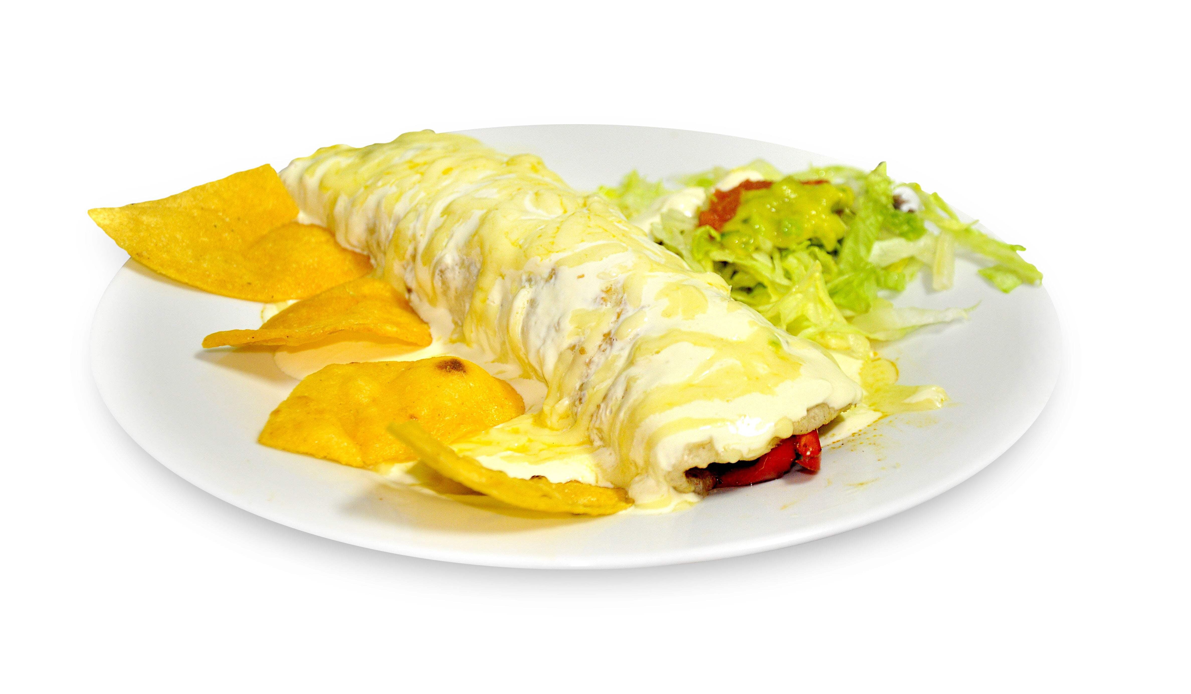 Burrito With Cheese And Chip Food Glossy Poster Picture Photo Print ...