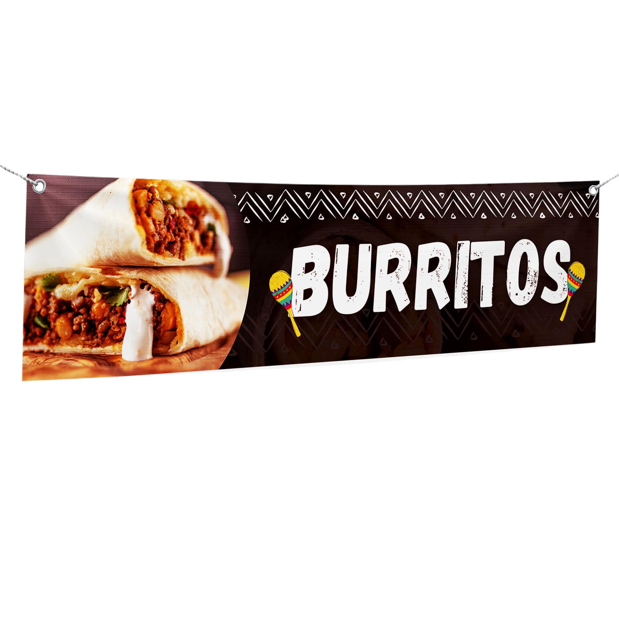 Burritos Large Banners and Signs for Outdoor by DreamController ...