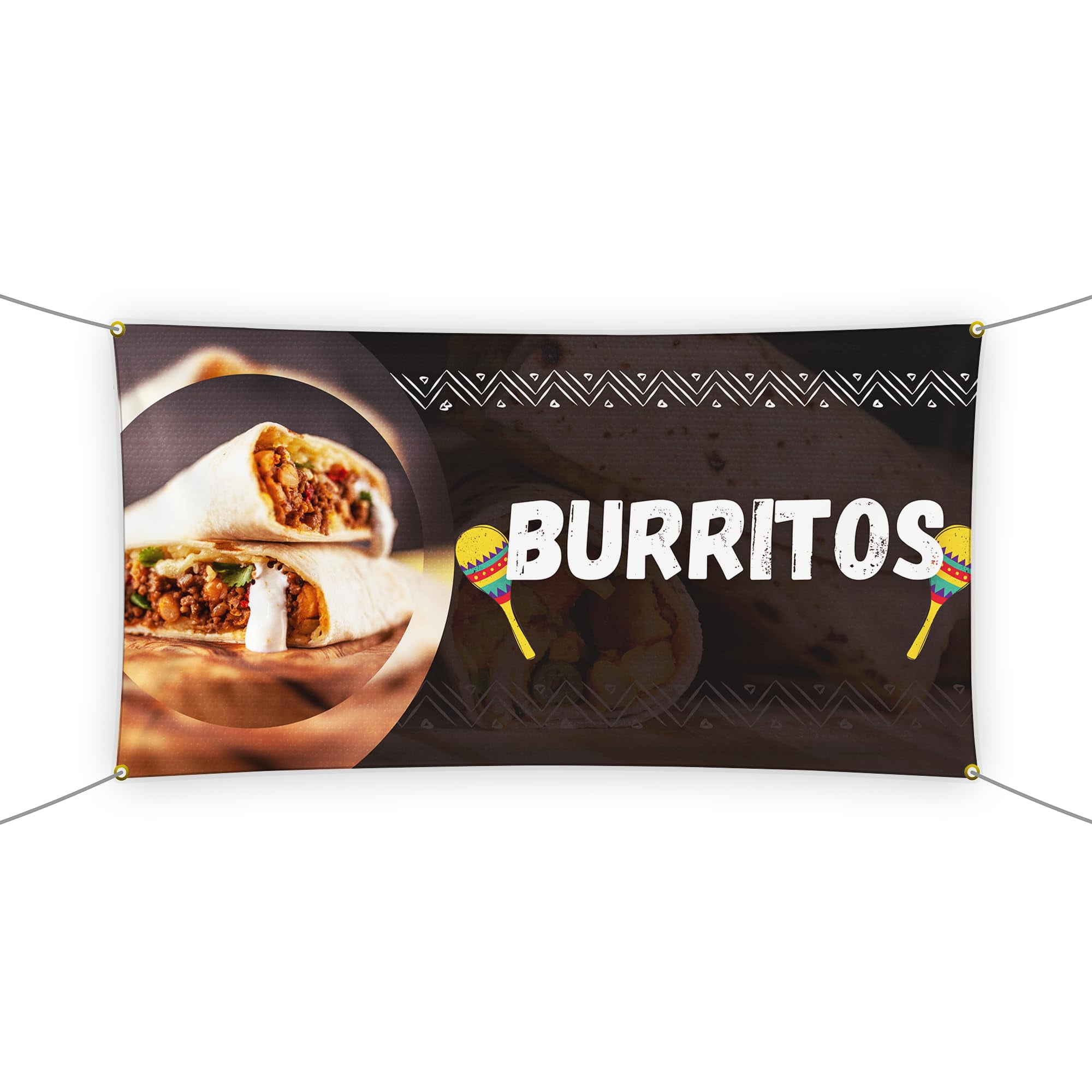 Burritos Large Banners and Signs for Outdoor by DreamController ...