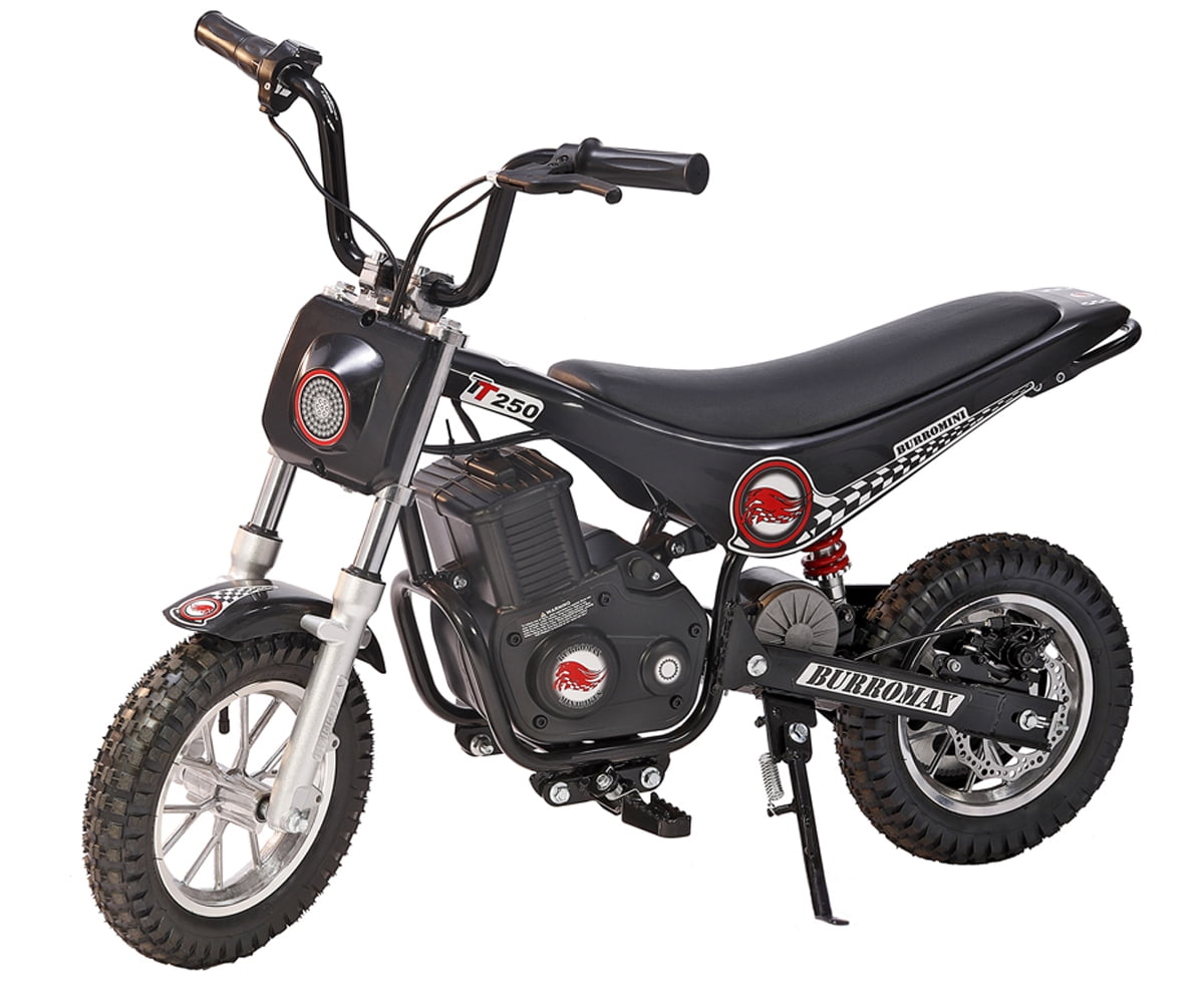 Burromax TT250 Electric Mini Bike, 250w 24v Motor, 2 Speeds, 14 mph ...