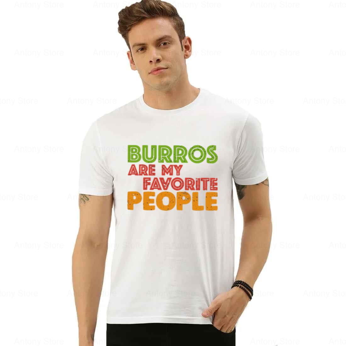 Burros Are My Favorite Funny Donkey Lover Quote Unisex T-Shirt up to ...