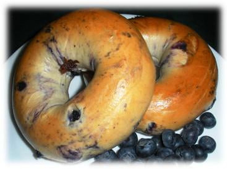 Burry Food Thaw N Serve Blueberry Bagel, 3 Ounce - 90 per case ...