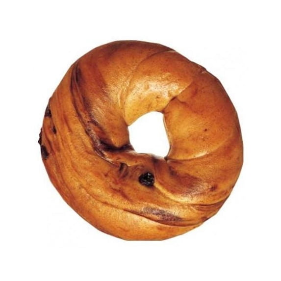 Burry Foodservice Thaw and Sell Sliced Cinnamon Raisin Bagel, 4 Ounce ...