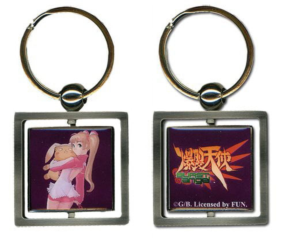 Burst Angel Amy and Logo Anime Metal Flip Keychain GE-3631 - Walmart.com