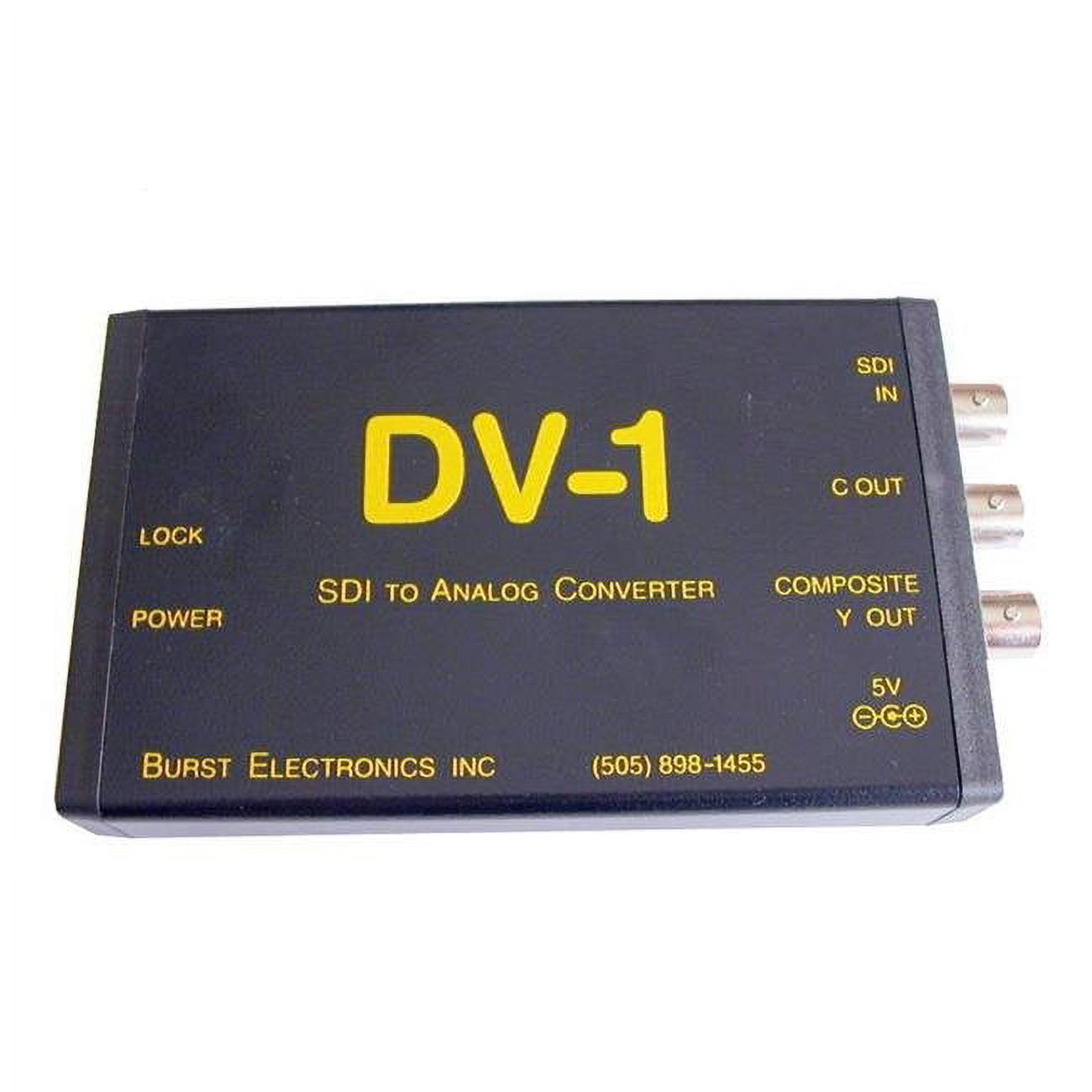 Burst Electronics DV-2 Two Channel Mixer & Fader with Fade, Black ...