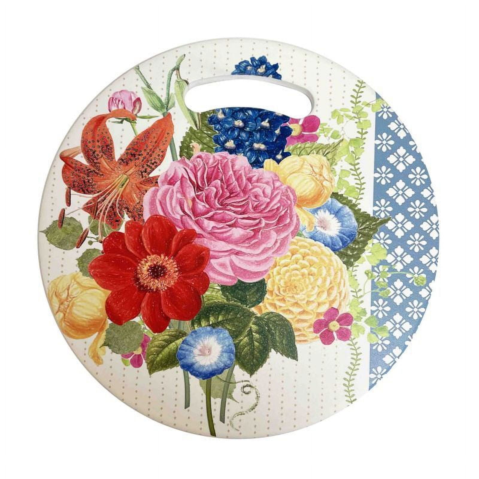 Burst Of Flowers Round Handled Trivet - Walmart.com