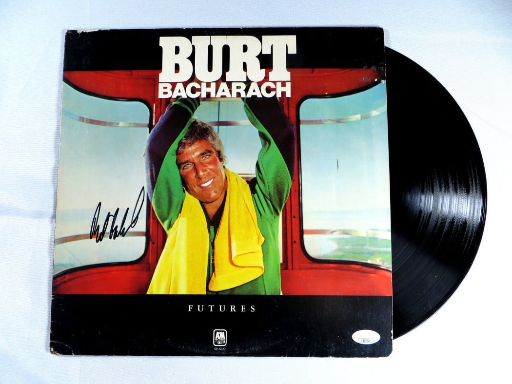 Burt Bacharach Signed Autographed Record Album Cover Futures JSA ...