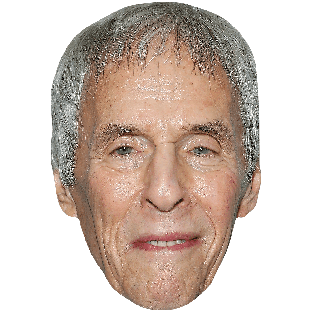 Burt Bacharach (Smile) Celebrity Mask, Flat Card Face, Fancy Dress Mask ...