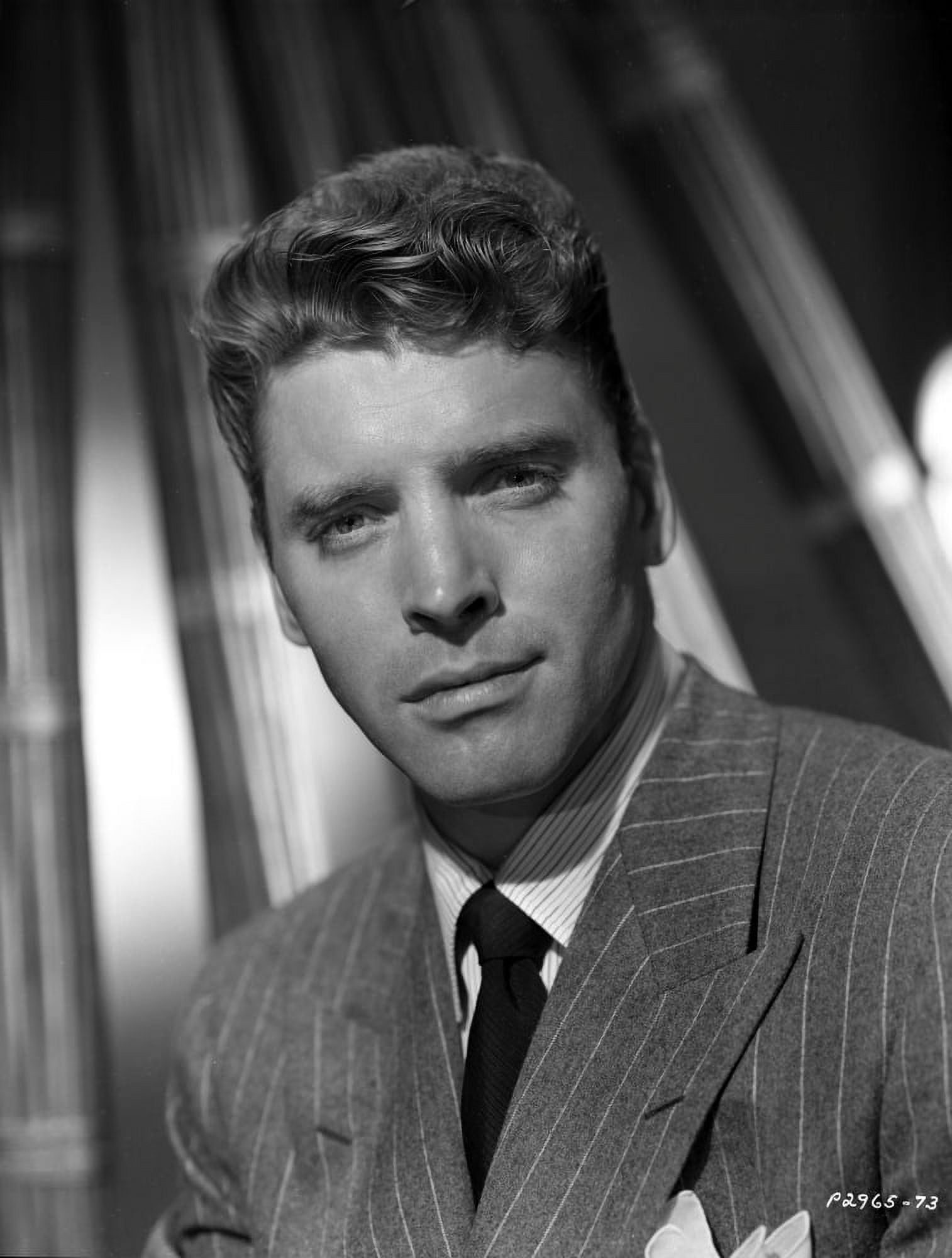 Burt Lancaster in Suit and Tie Close Up Portrait Photo Print (24 x 30 ...
