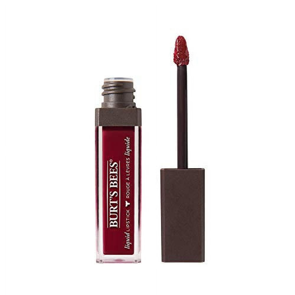 Burt's Bees 100% Natural .. Glossy Liquid Lipstick, Garnet .. Glacier ...