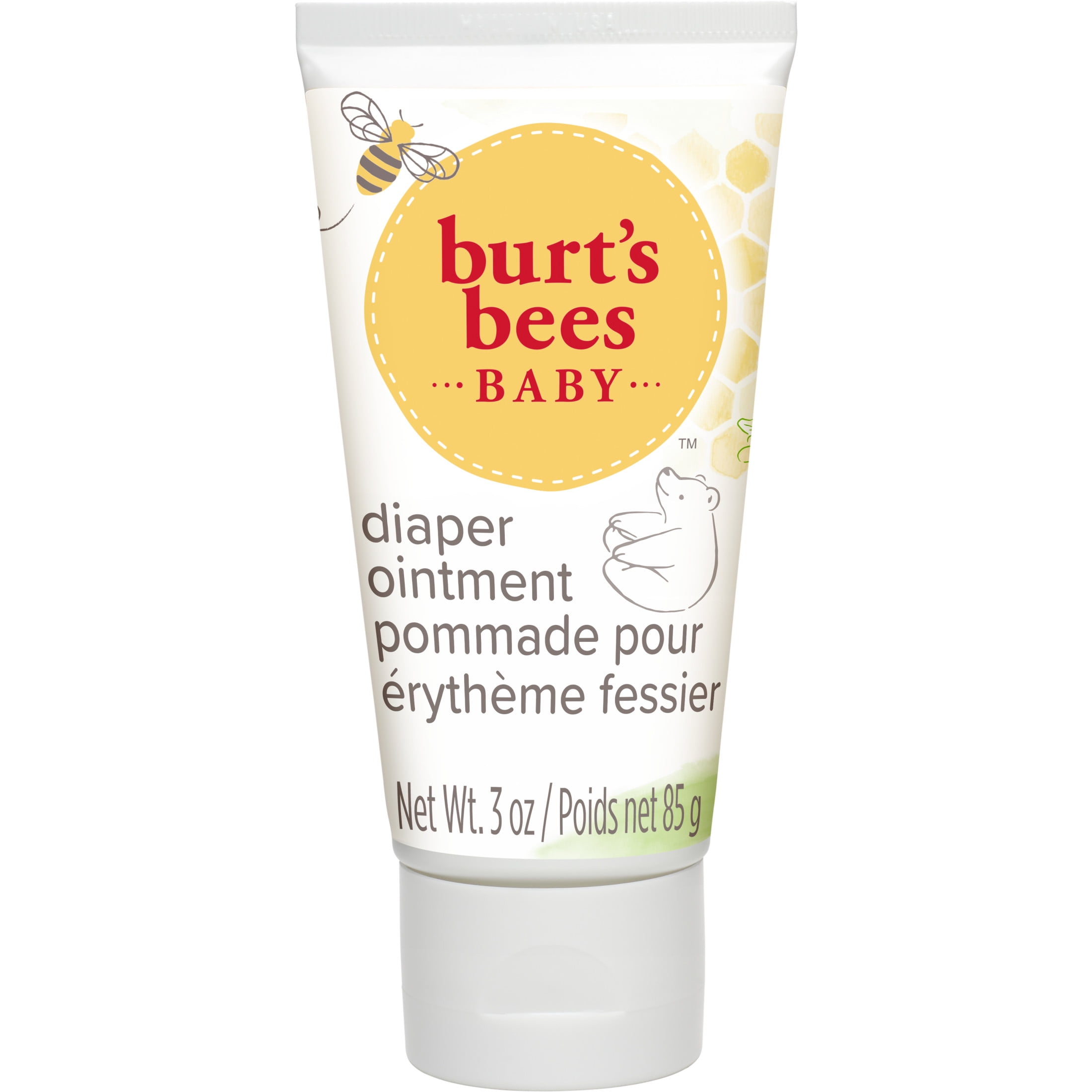 Burt's Bees Baby 100% Natural Origin Diaper Rash Ointment, 3 Ounce Tube ...