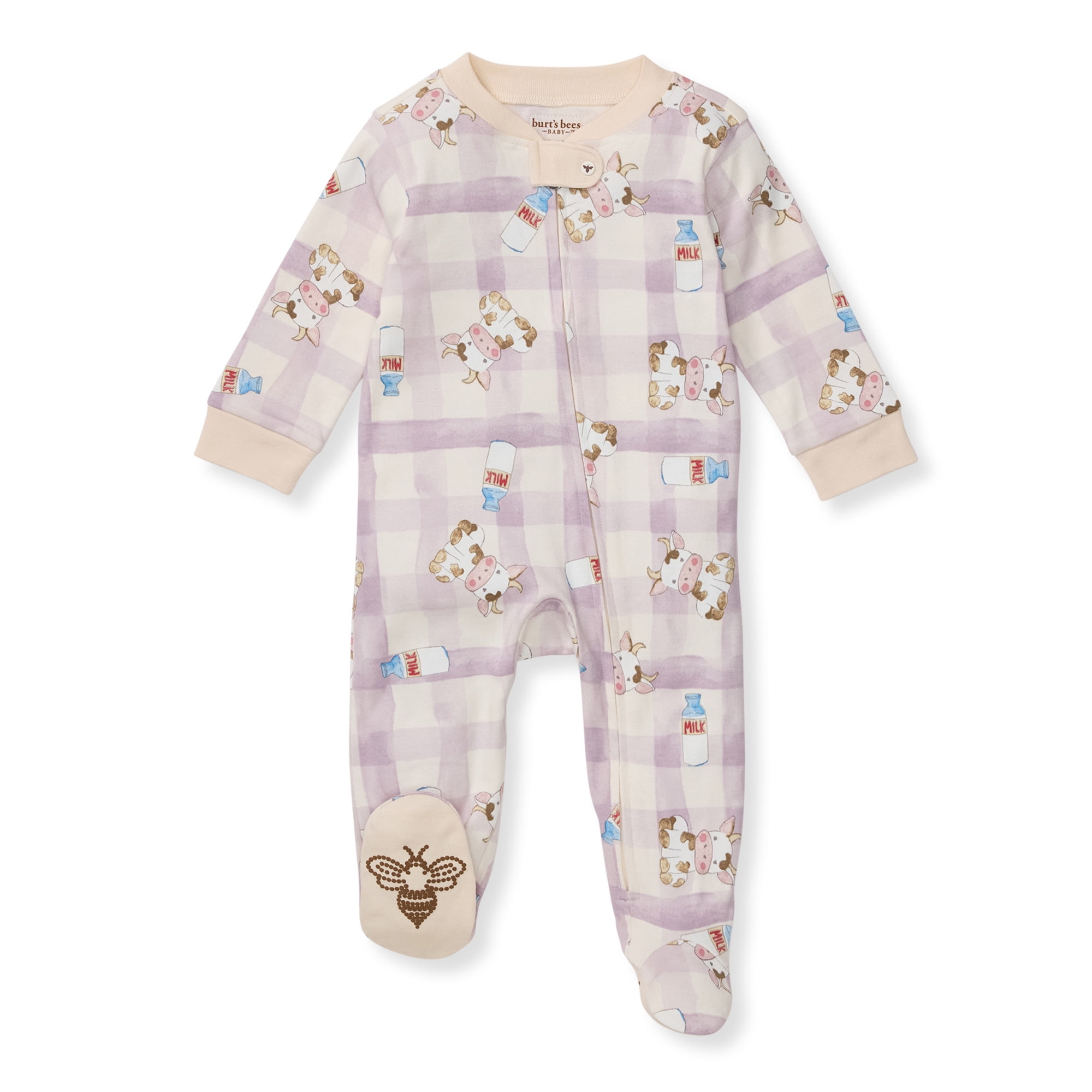 Burt's Bees Baby Organic Cotton Baby One Piece Sleep 'N Play, Sizes N-6 ...