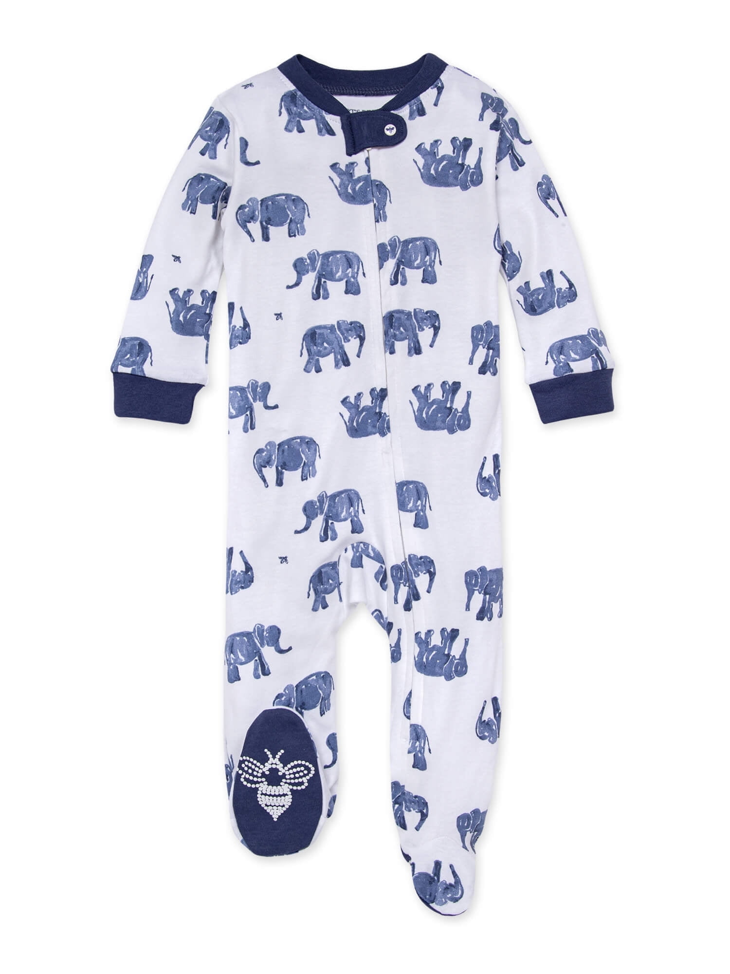 Burt's Bees Baby Boys 100% Organic Cotton Sleep & Play Pajamas, One ...