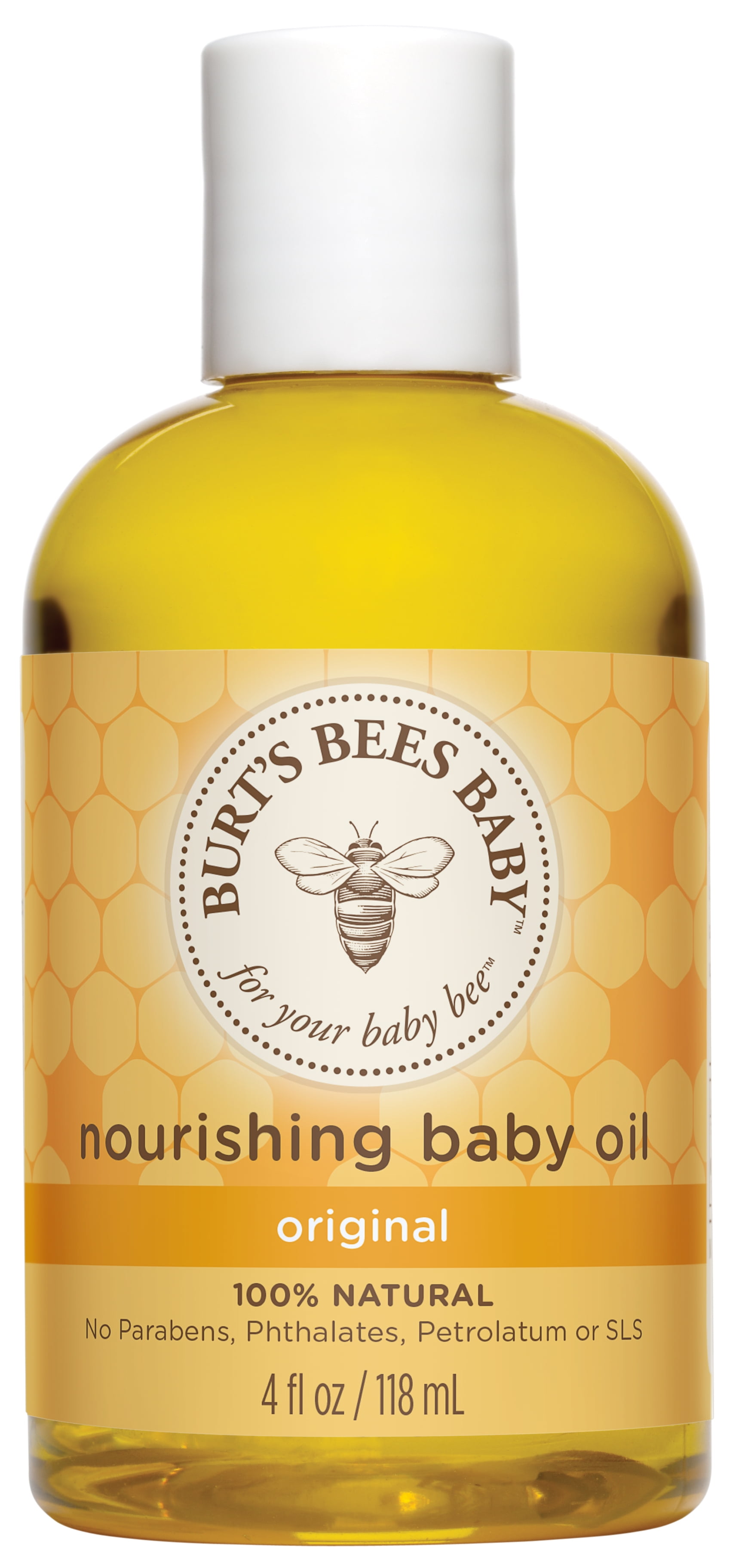 Burt's Bees Baby Nourishing Baby Oil, 100% Natural Origin Baby Skin ...