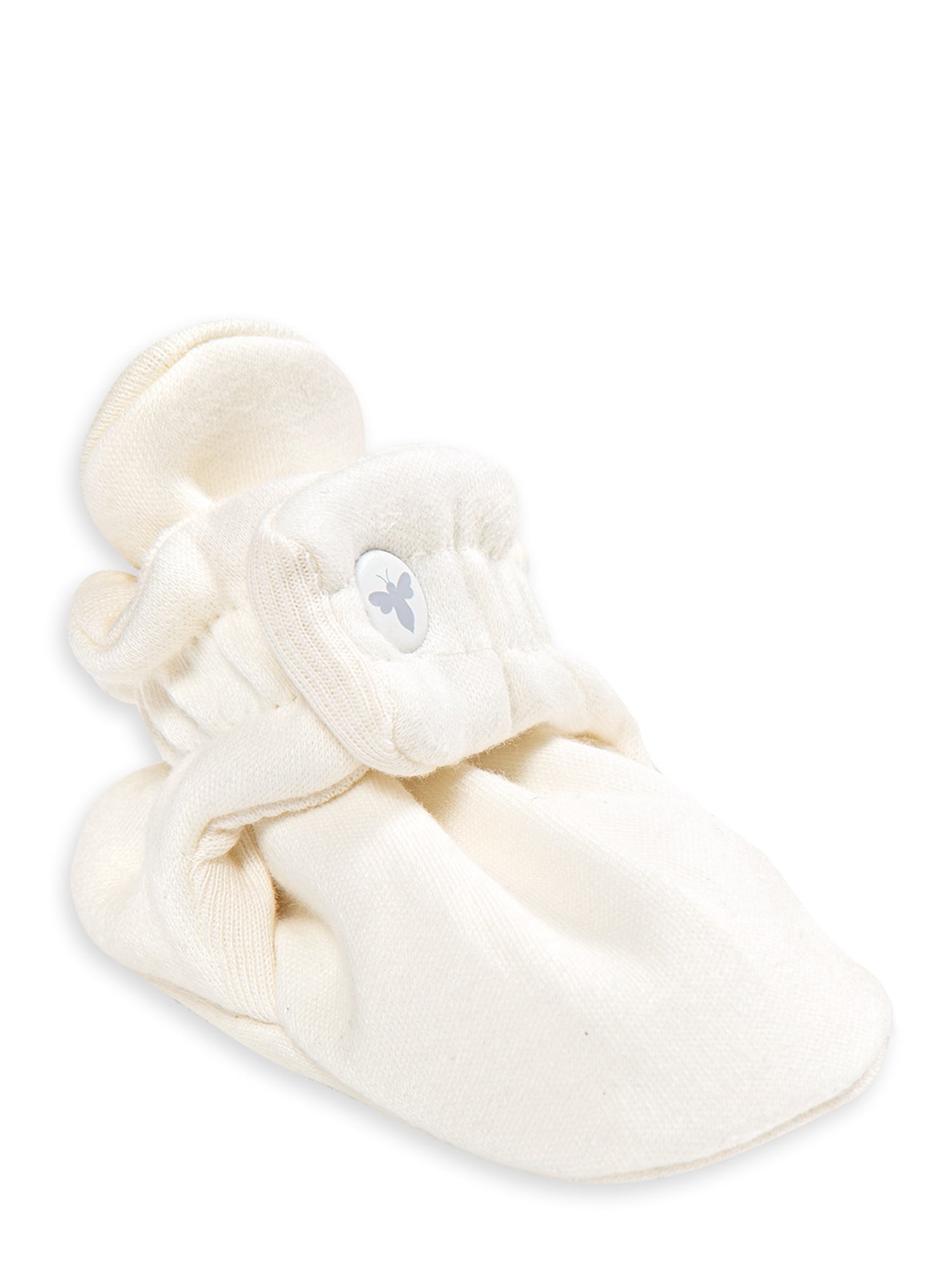 Burt's Bees Baby Organic Cotton Baby Booties, Sizes 0/3 Months-6/9 ...