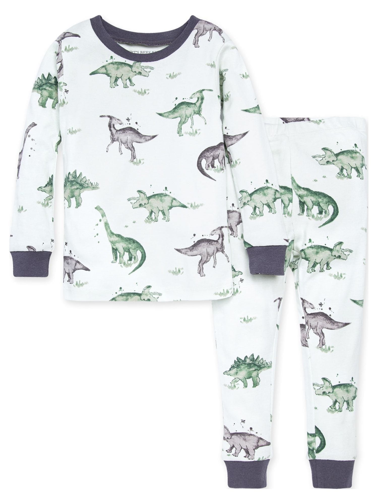 Burt's Bees Baby Organic Cotton Baby & Toddler Boy Pajama Set, 2- Piece ...